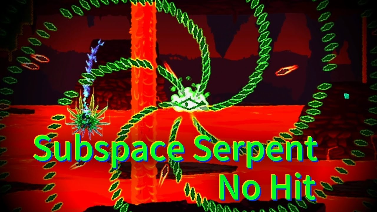 Subspace Serpent | No Hit | Terraria (Secrets Of The Shadows Master ...