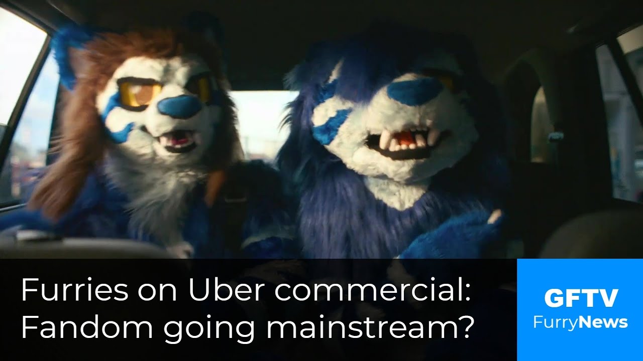 Uber ad sparks debate on furry fandom's mainstream status - YouTube