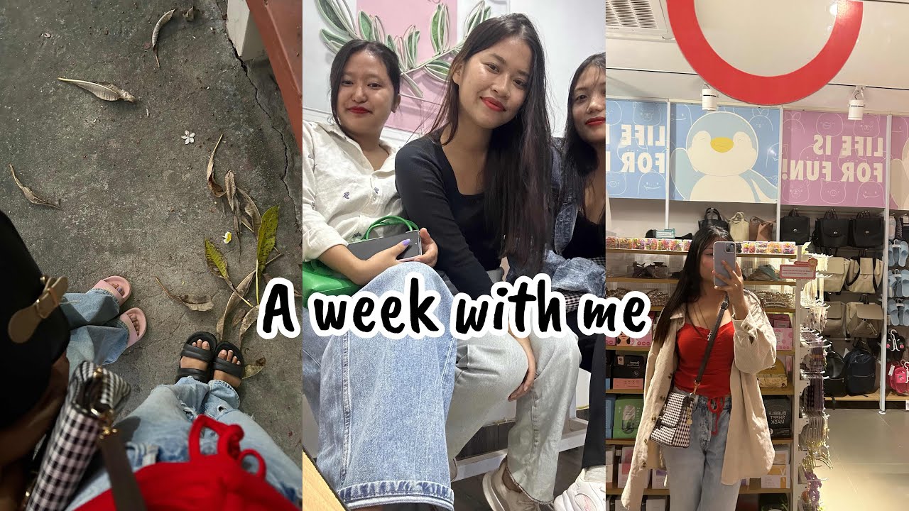 A week with me || Diphu town || hangout with friends #karbianglong ...