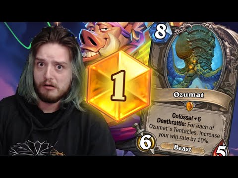 RANK 1 LEGEND OZUMAT DRUID??? | Goodbye Tony Druid... Hello Deathrattle ...