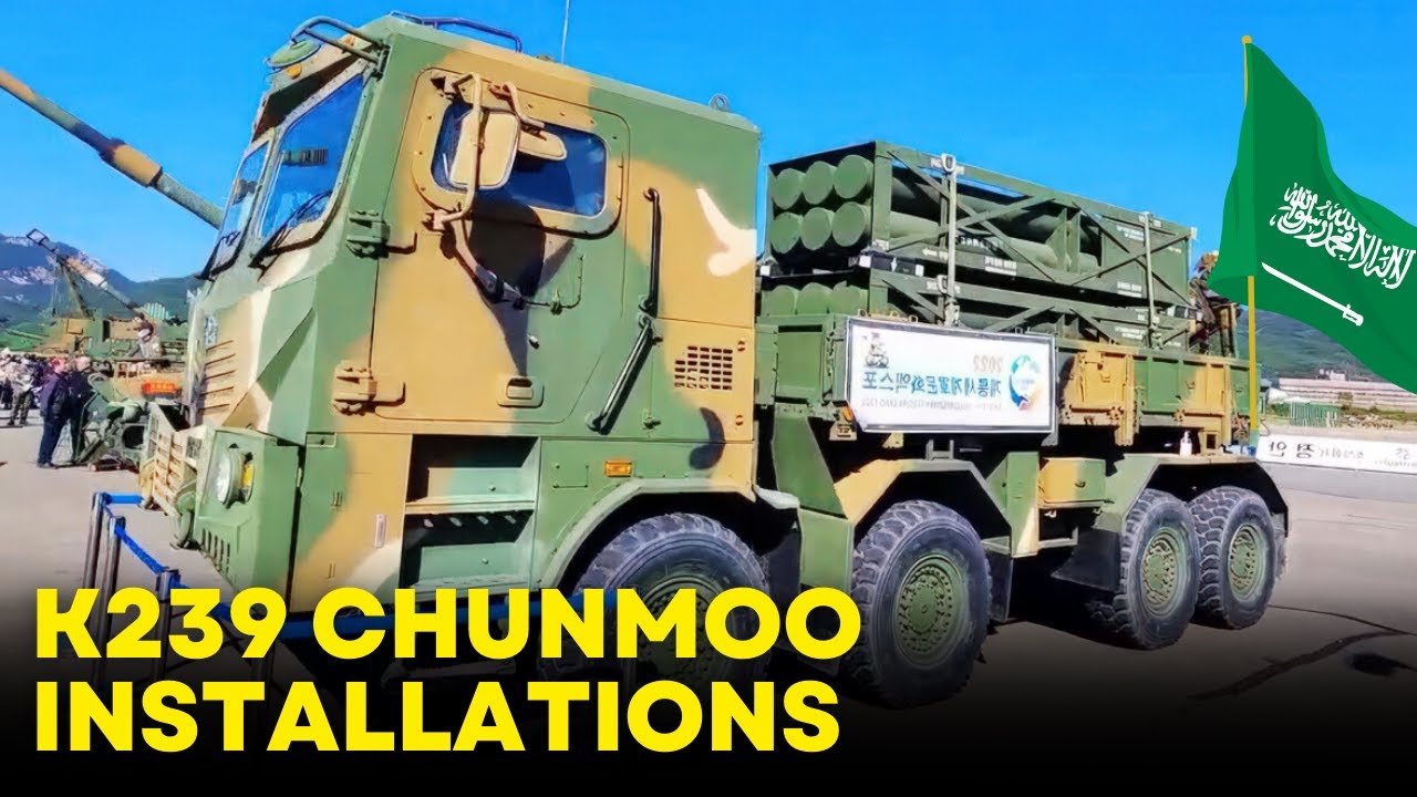 Saudi Arabia Receives South Korean K239 Chunmoo Missiles - YouTube