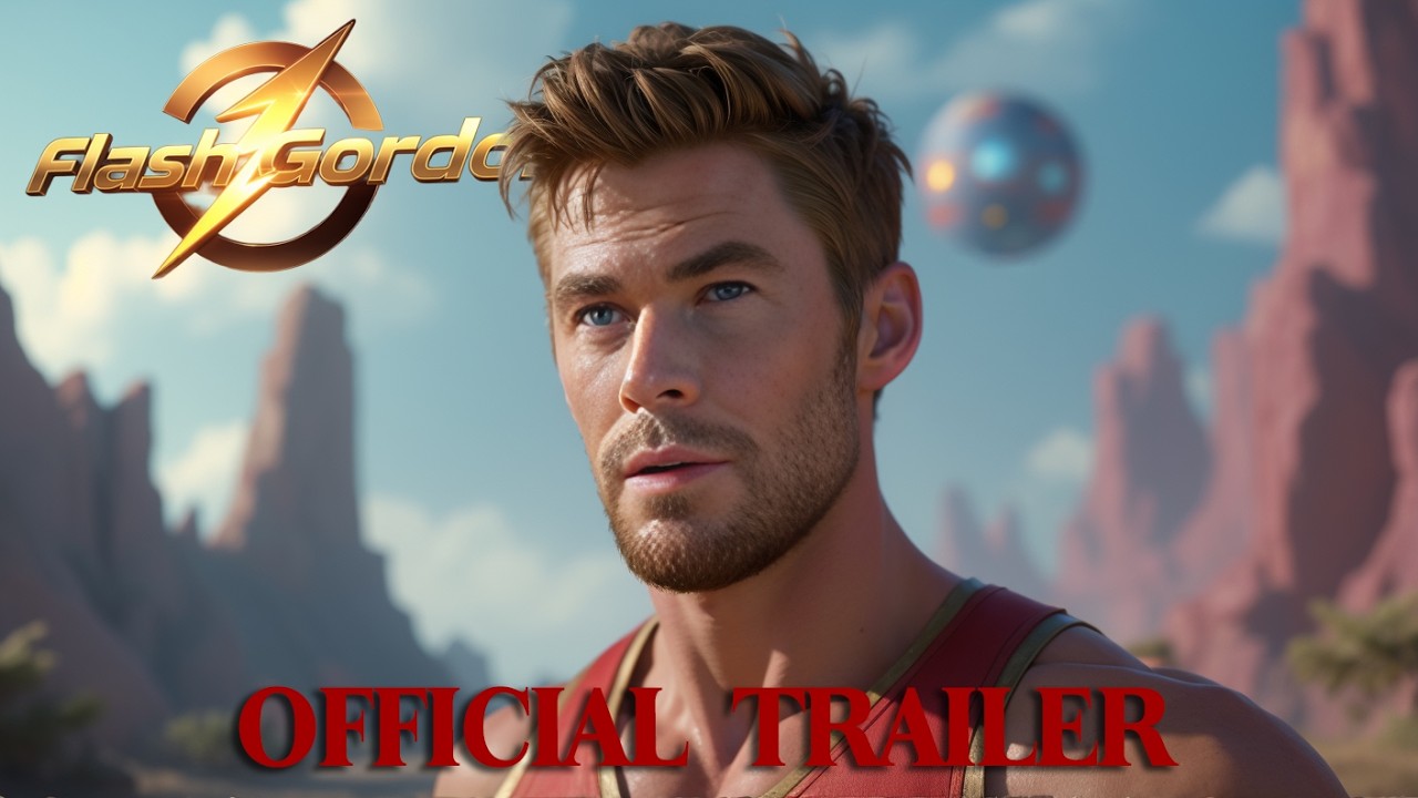FLASH GORDON (2025) | Official Trailer | Chris Hemsworth, Bryan Cranston, Max Von Sydow - YouTube