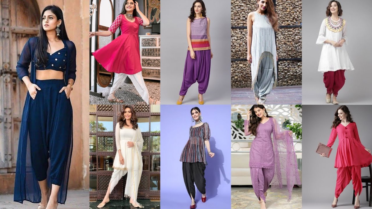 Women's Dhoti kurta Collection | Dhoti Pajama Design | Latest Women ...
