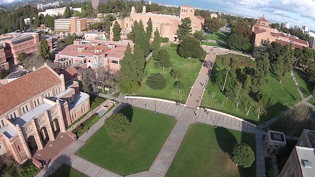 UCLA Full Drone Shot - YouTube