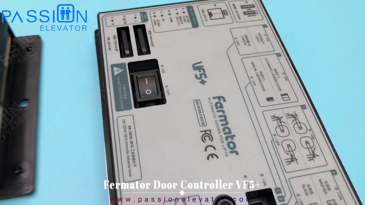 Fermator Door Controller VF5+ - YouTube