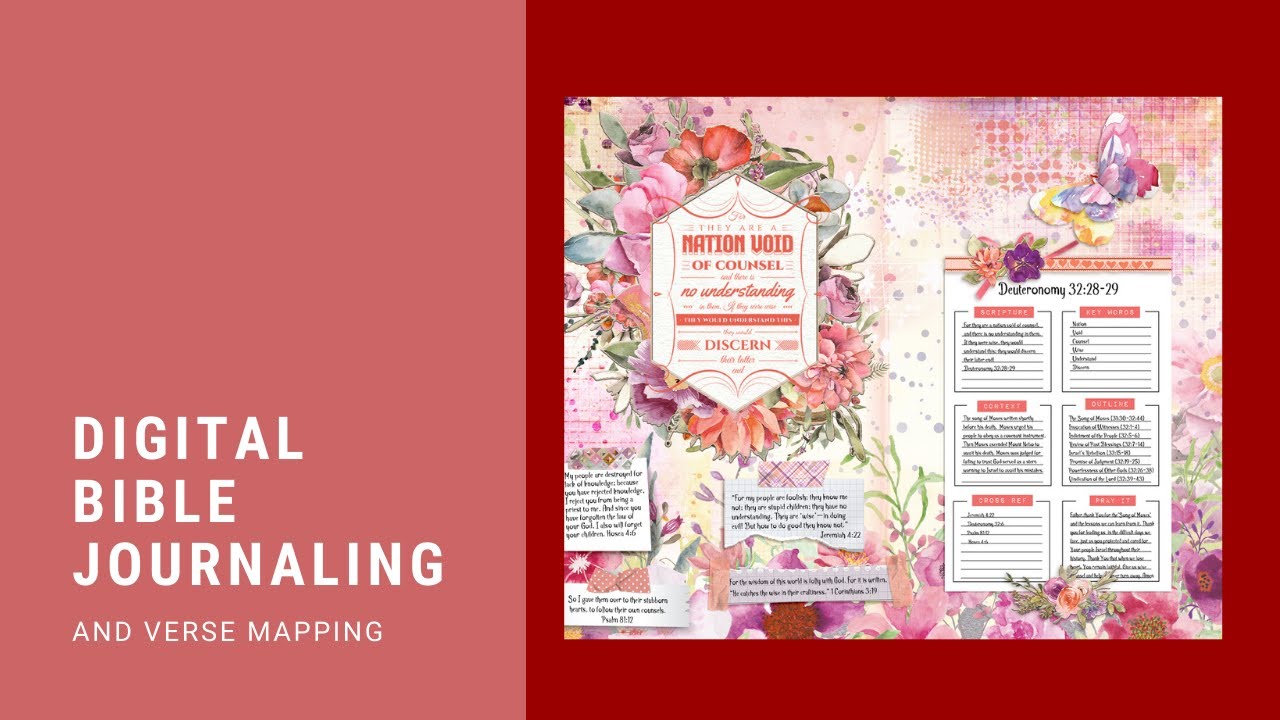 Digital Bible Journaling & Verse Mapping - YouTube