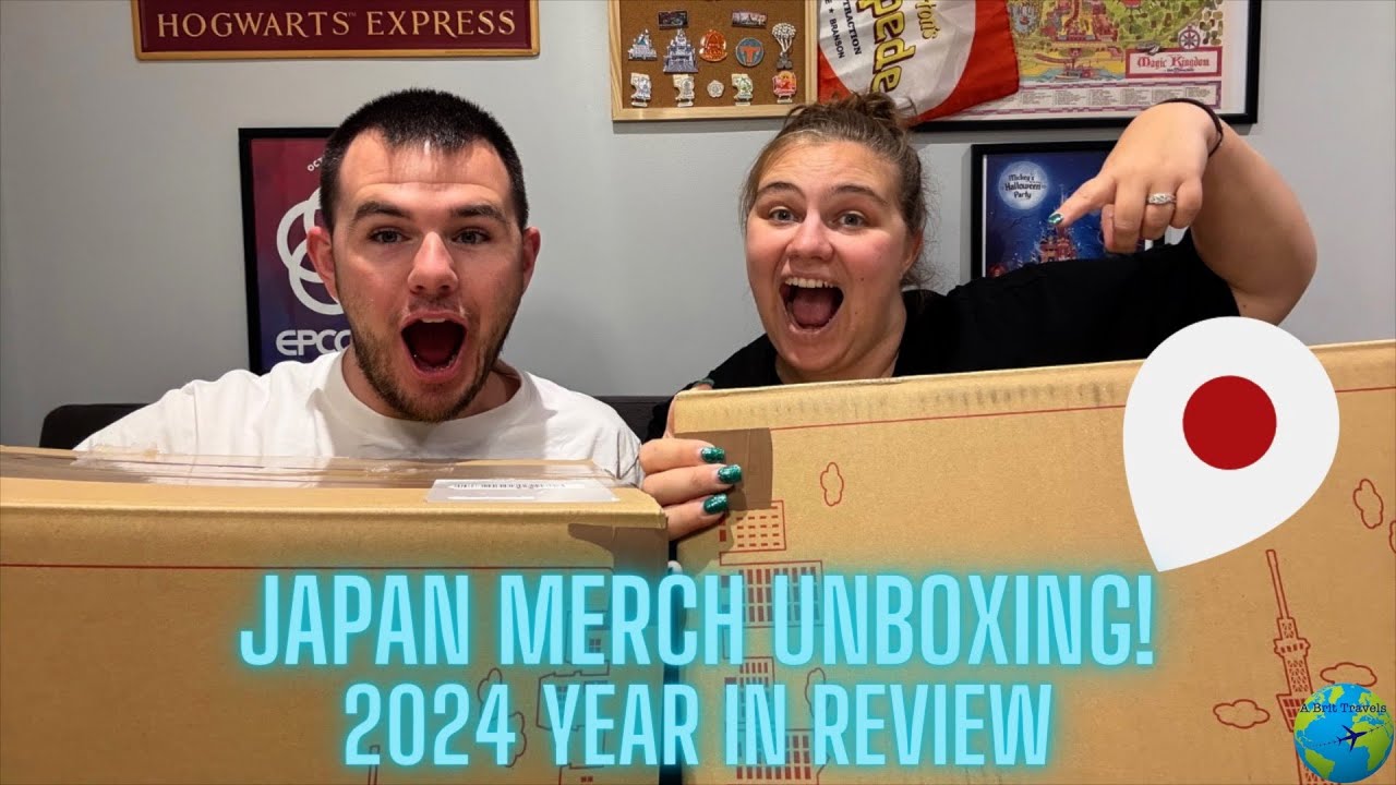 Japan Merch Haul Unboxing Tokyo Disney - Our 2024 Year in Review + 2025 ...