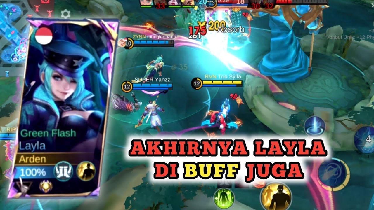 Akhirnya Layla di buff juga sama moonton ‼️ mobile legends - YouTube