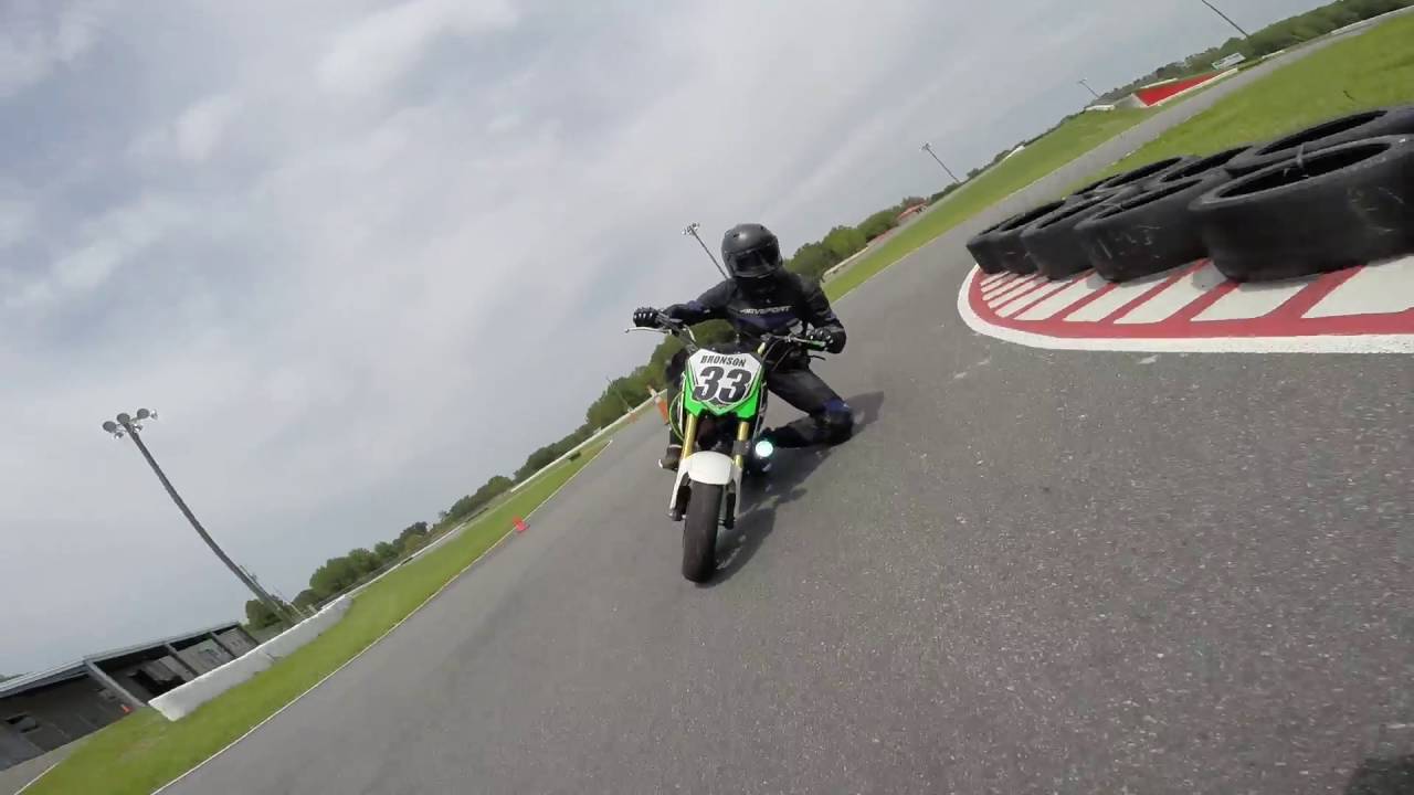 Grom Track day at Bushnell Motorsports Track - YouTube