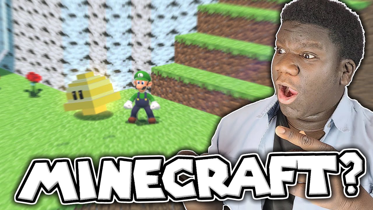 They put MINECRAFT in SUPER MARIO 3D WORLD! - YouTube