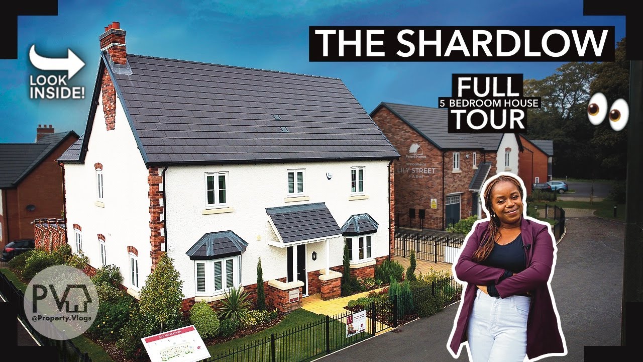 HOME TOUR😍 Inside a BEAUTIFUL 5 Bed Detached New Build House | Touring ...