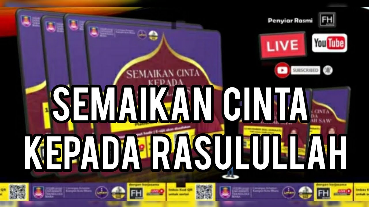 SEMAIKAN CINTA KEPADA RASULULLAH SAW - Program anjuran IMAN dan CCR ...