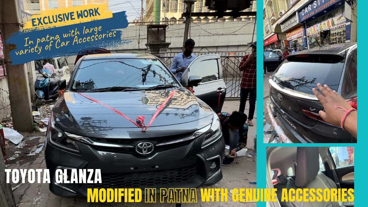 New Toyota Glanza 2023 Modified in Patna Bihar 🔥 | Base to Top Model 🔥 ...