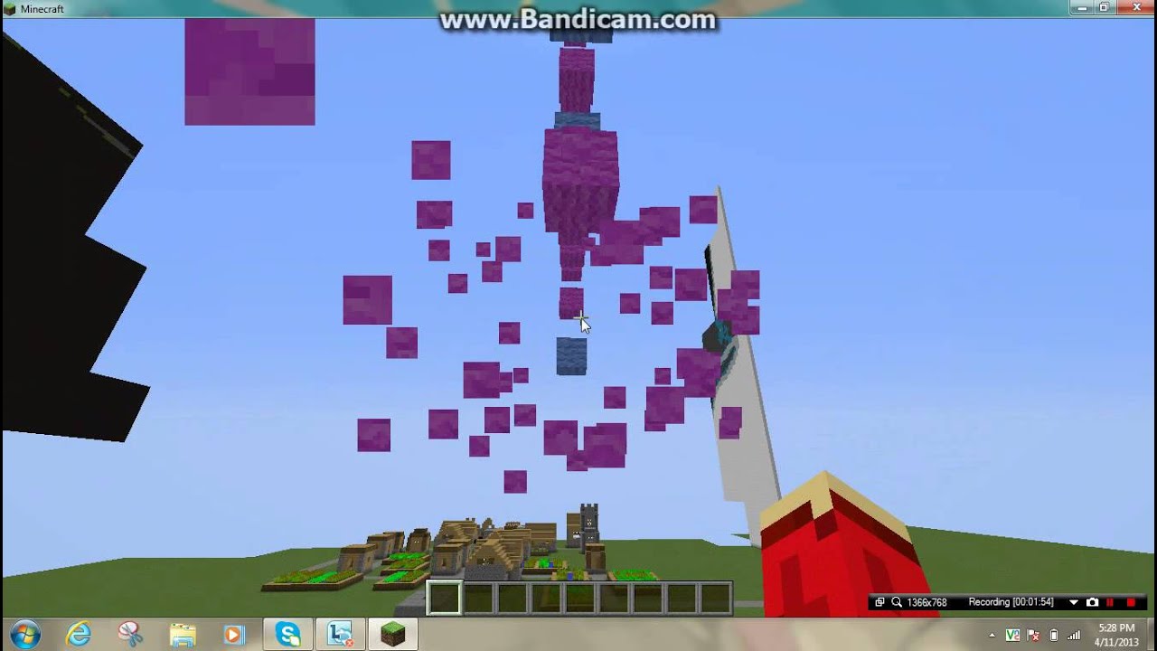 Minecraft:Printer Mod showcase - YouTube