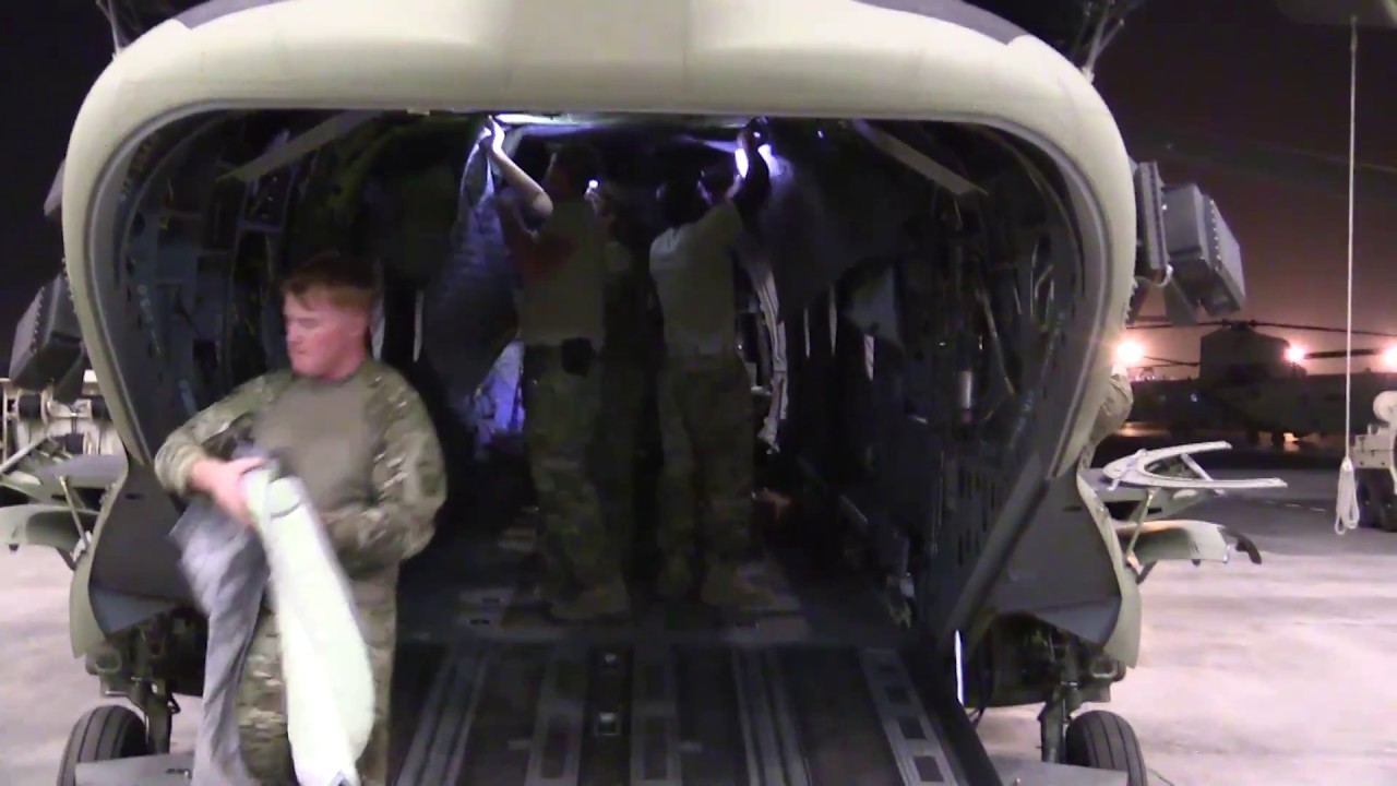 Chinook Maintenance - YouTube