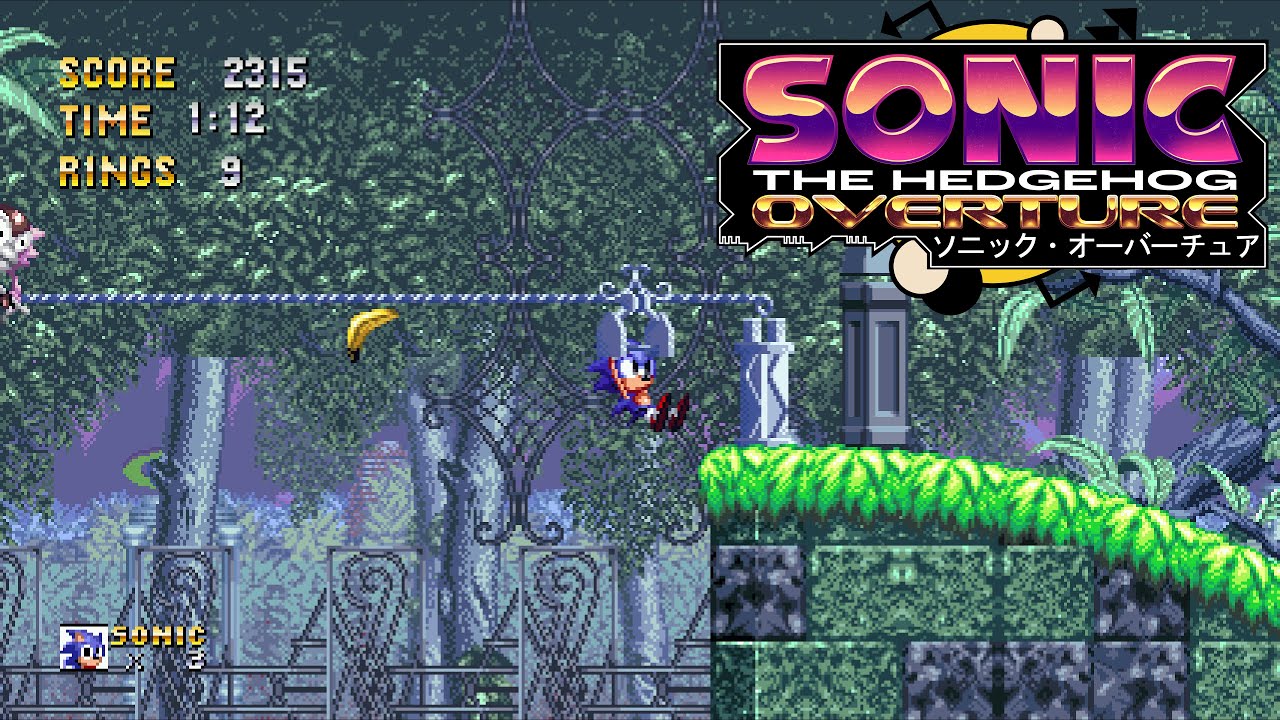 Mikel plays Sonic Overture '95 part 2: Granite Zone (Sonic Fan Games ...
