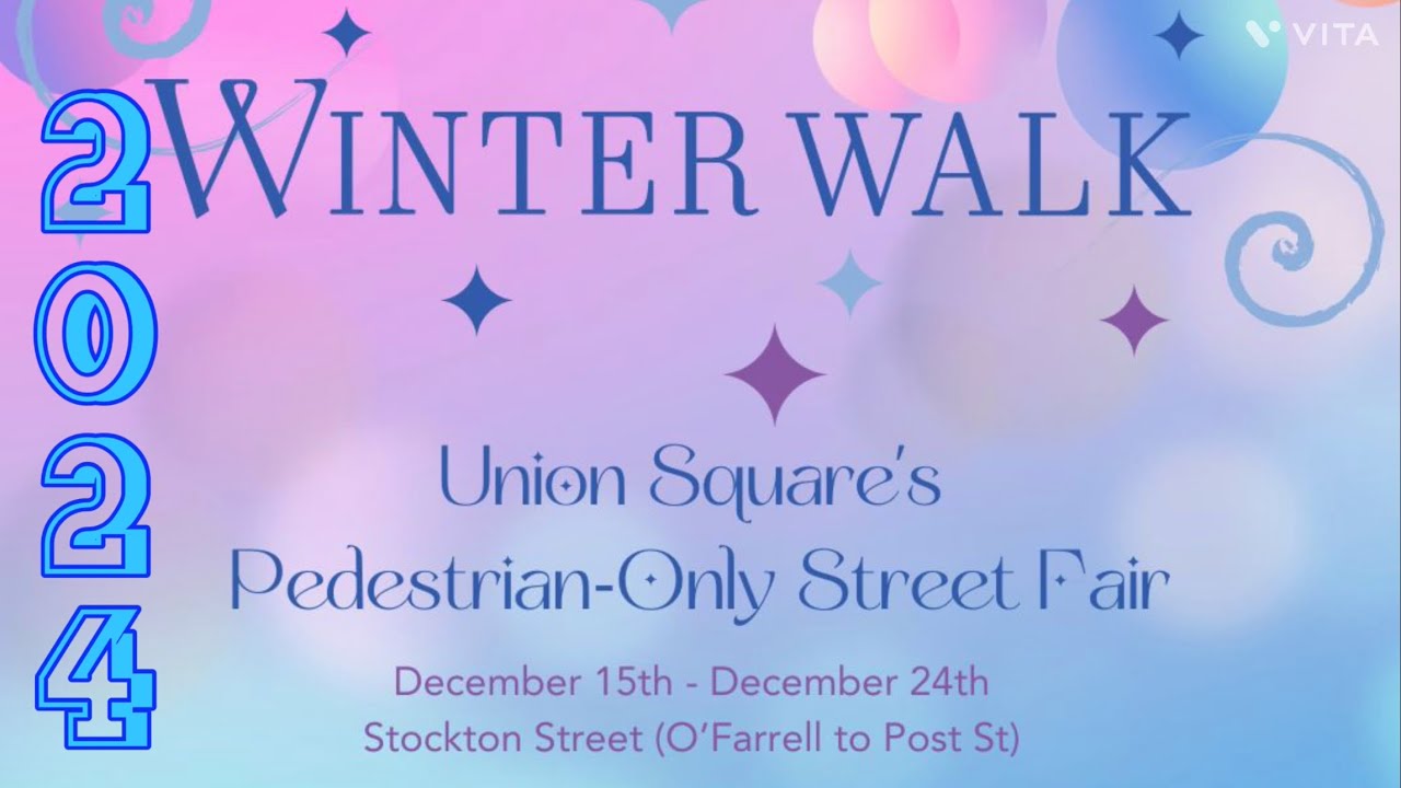 Winter Walk @ SF Union Square 12.2024 - YouTube