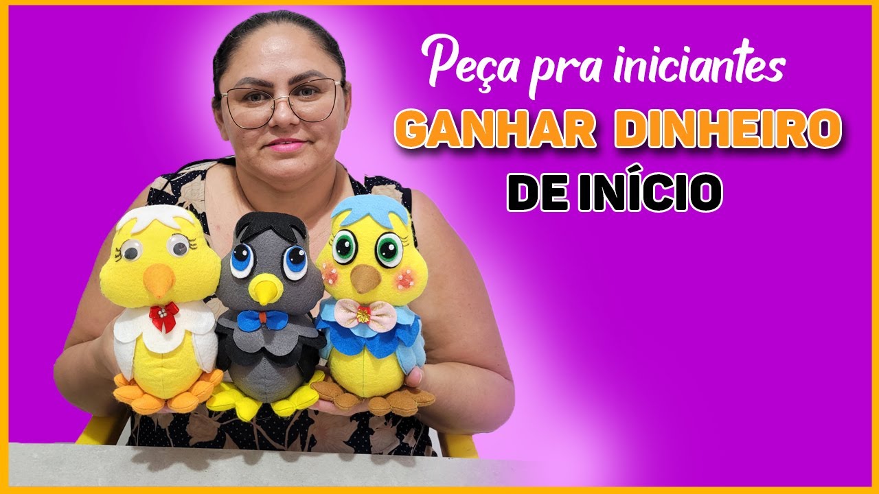 Faça um pintinho peso de porta gastando pouco e lucrando muito. - YouTube