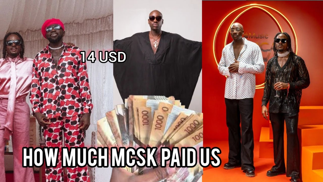 Wueeh :😱 Sauti Sol Reveals How Much They are Paid by MCSK - YouTube