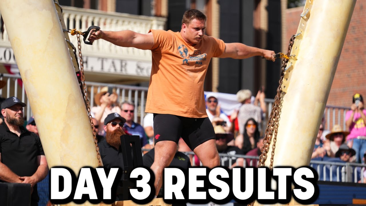 A SHOCKING First Day of The World’s Strongest Man Final - YouTube
