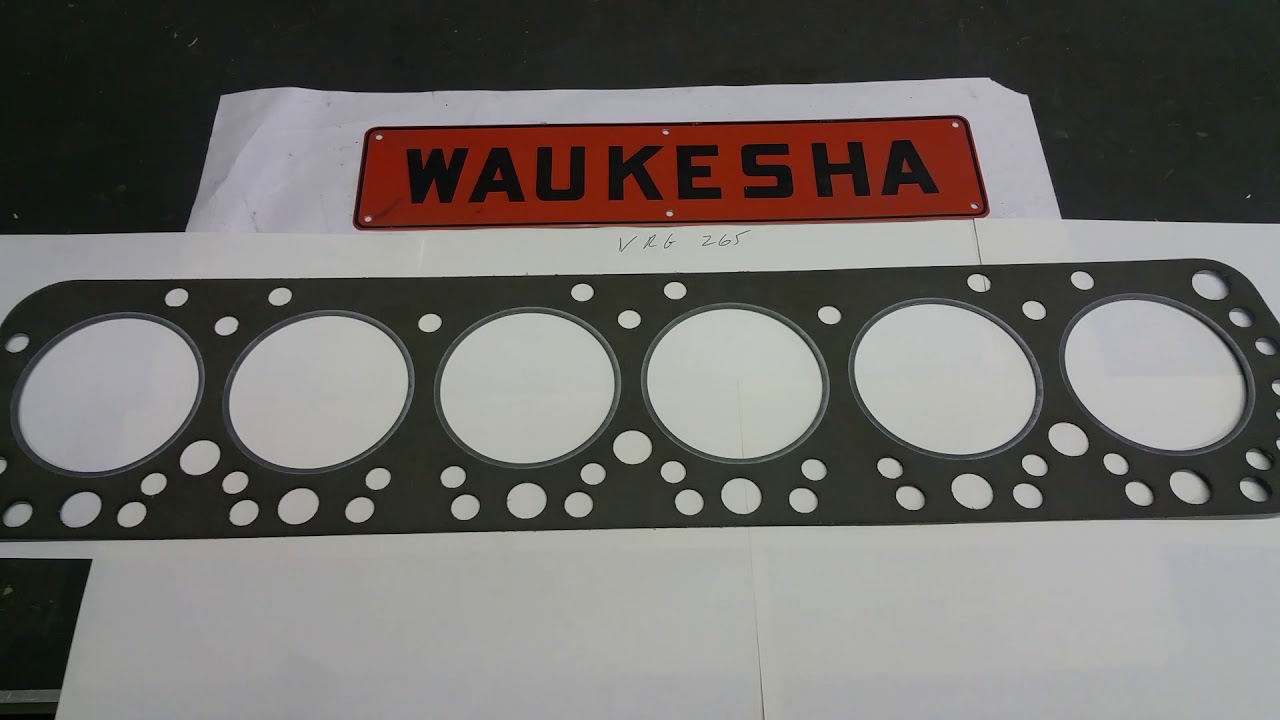 Waukesha VRG 265 Head Gasket - YouTube