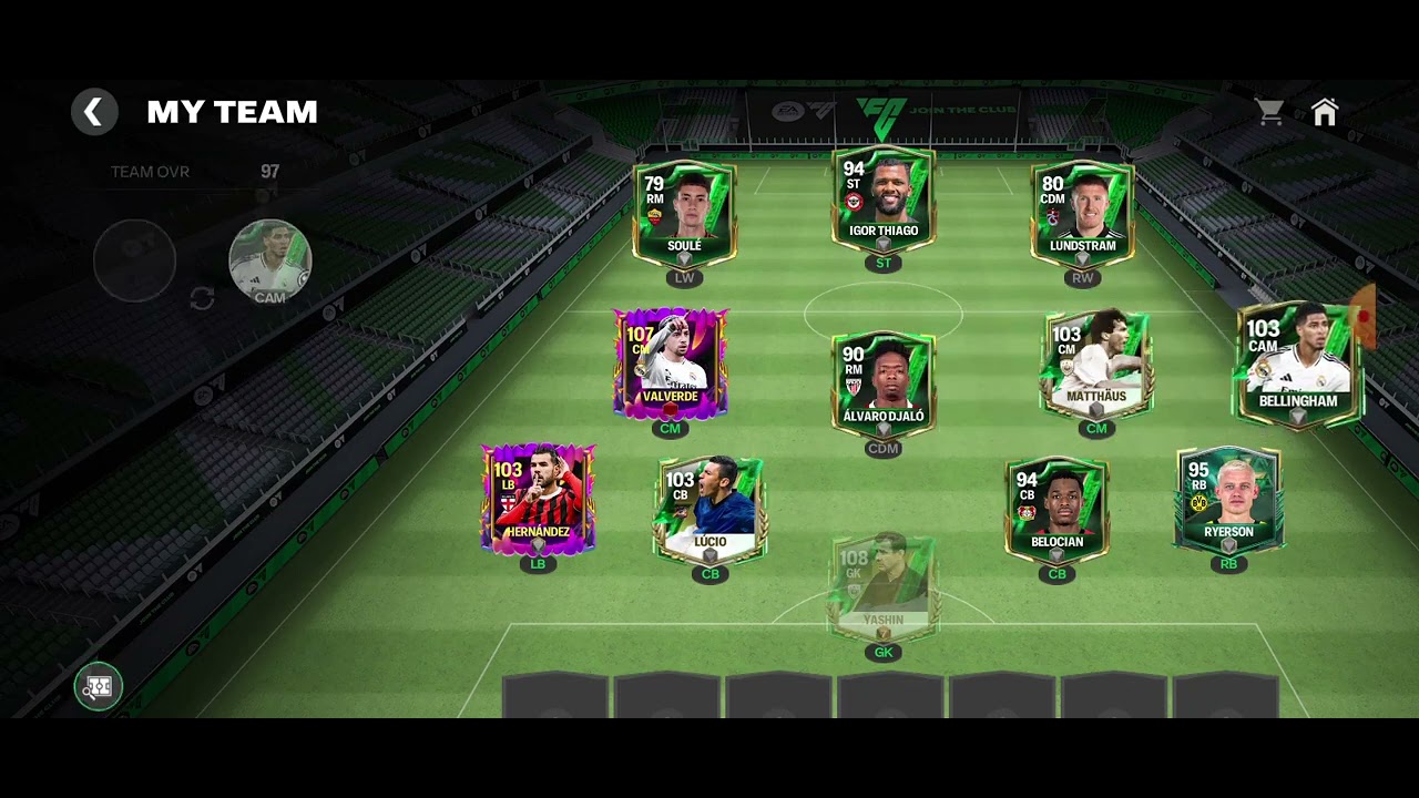 my best team in fc mobile - YouTube