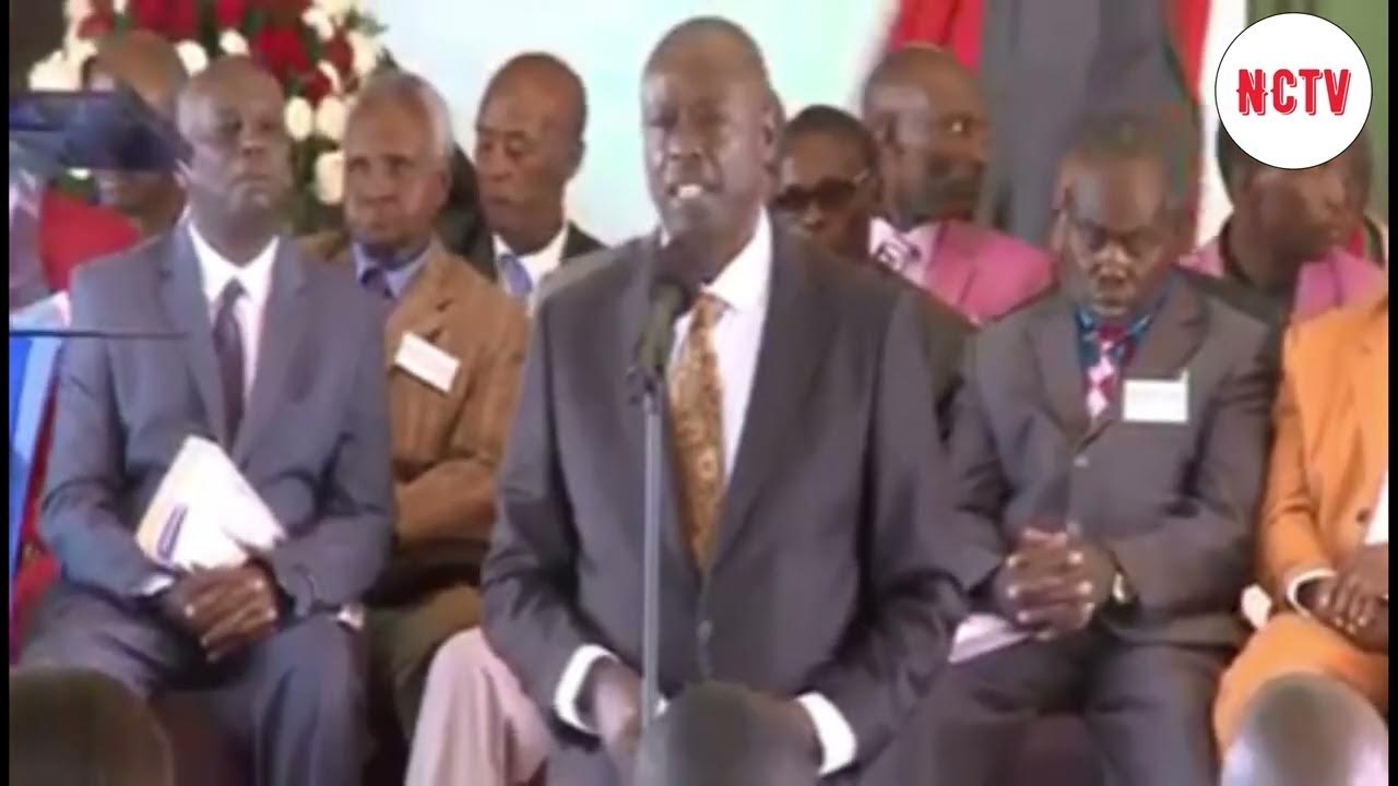 "RAILA ODINGA AKA AGWAMBO!" ~ DP GACHAGUA RECOGNISES RAILA ODINGA IN FRONT OF PRESIDENT RUTO ...