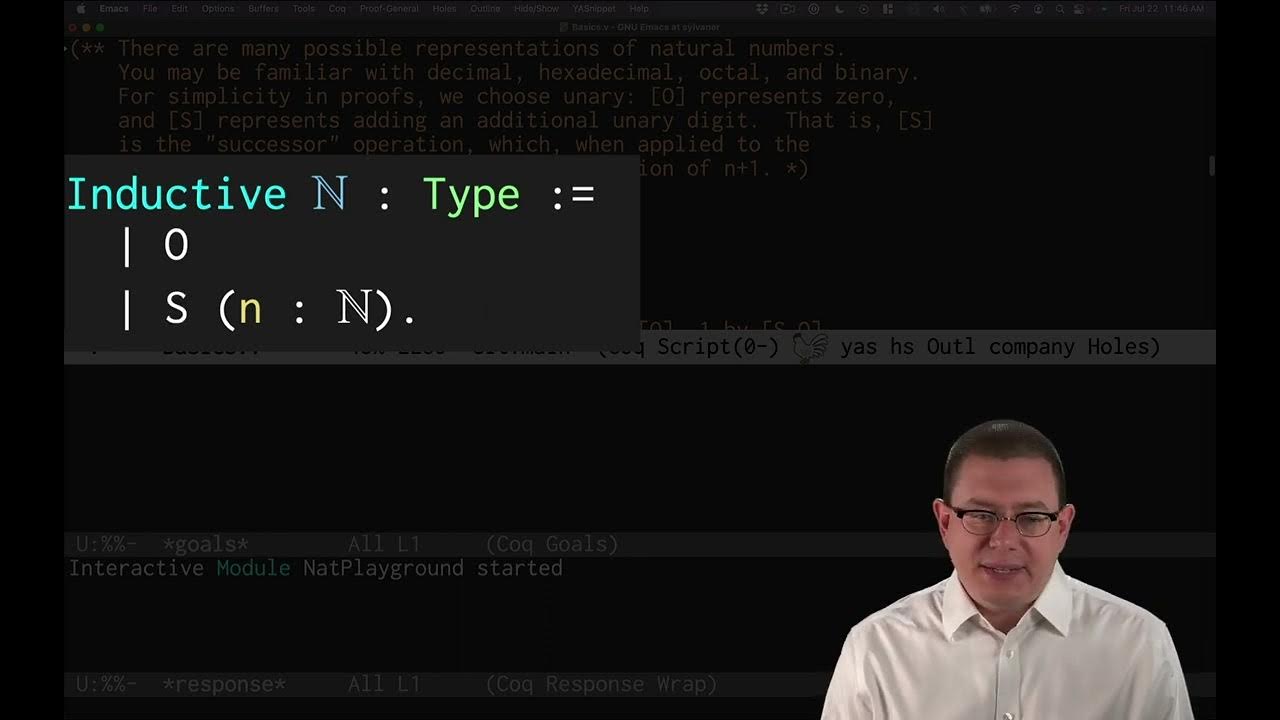 Naturals Part 1 | Software Foundations in Coq | LF | Basics - YouTube
