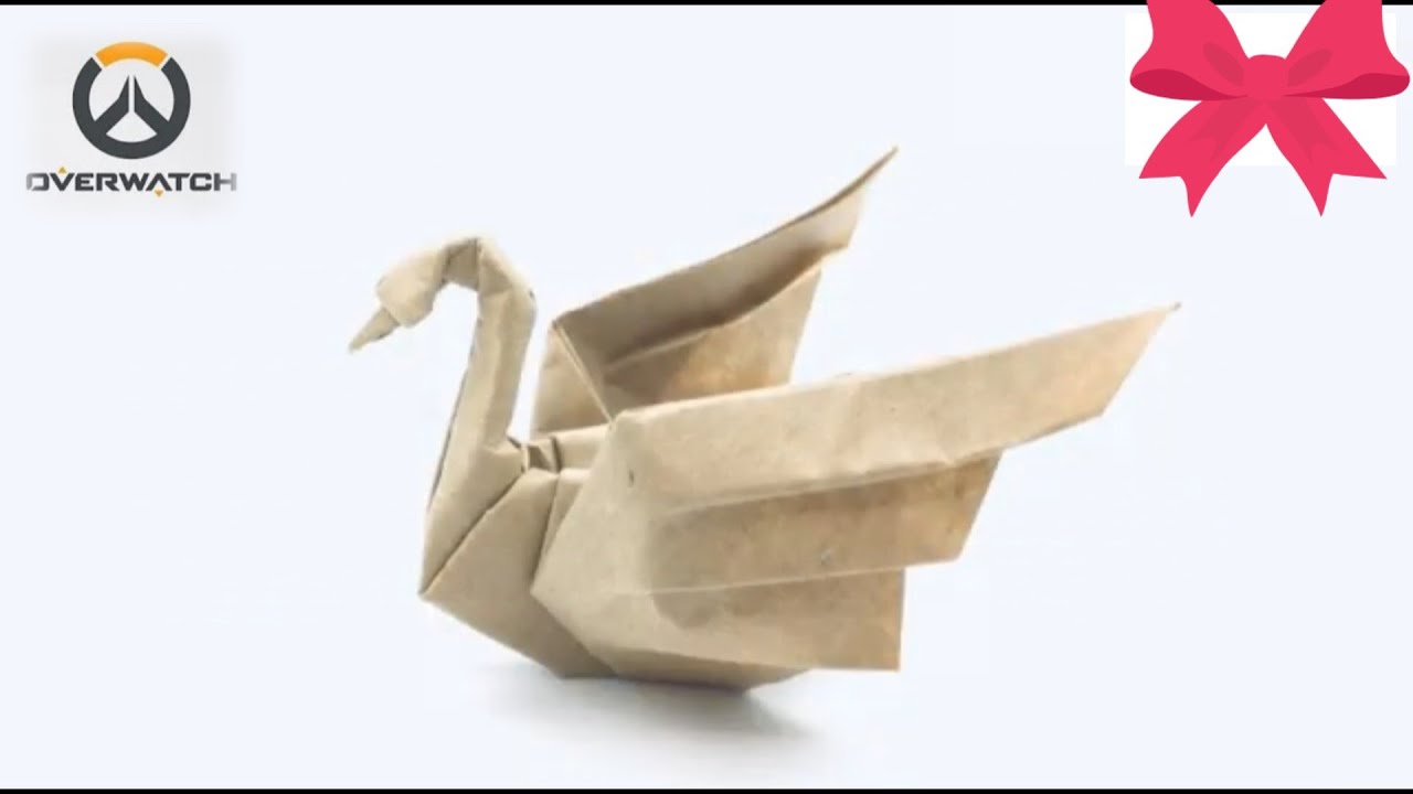 Origami how to make Swan 🦢 - YouTube