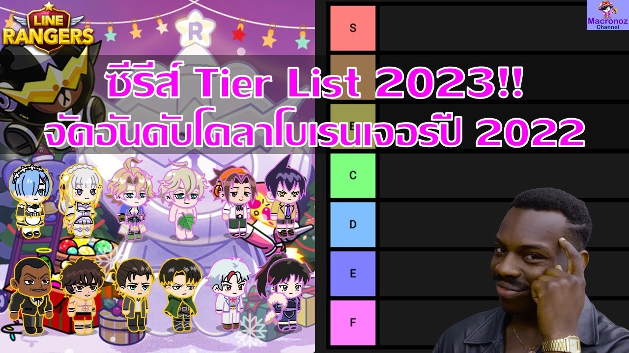 [Line Rangers] - ซีรีส์ Tier List (2023)!! จัดอันดับโคลาโบเรนเจอร์ทุก ...