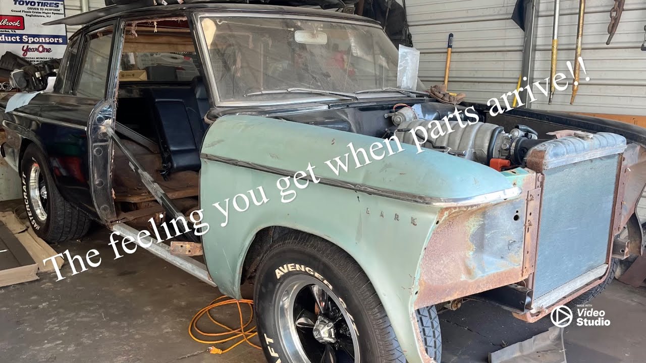 More parts come in for the 63 Studebaker Lark and test fitting begins ...