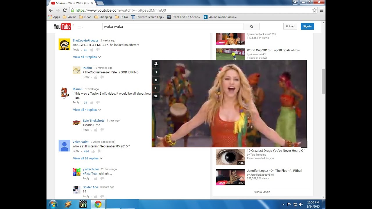 Float Youtube Video When Reading Comments (Mini Youtube) - YouTube