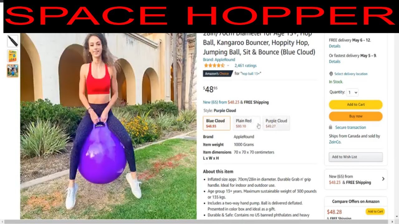 STORYTIME: How I discovered the space hopper - YouTube