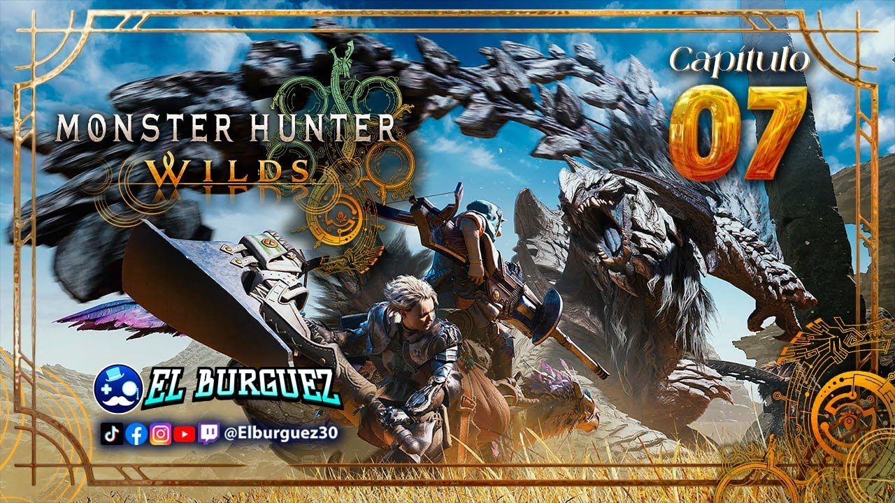 Batalla con el mono Apestoso en / Monster Hunter Wilds / Capitulo #7 ...