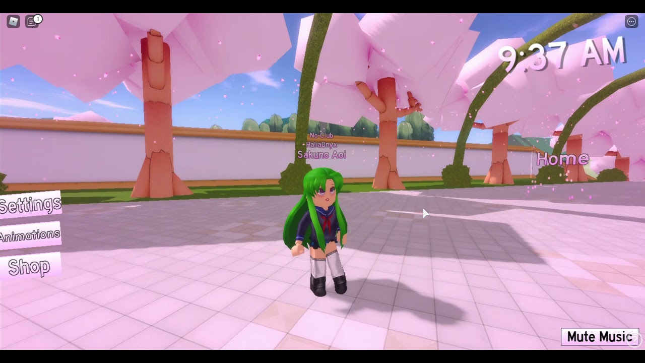 My character in Akademi High School Roleplay is so cute XD - YouTube