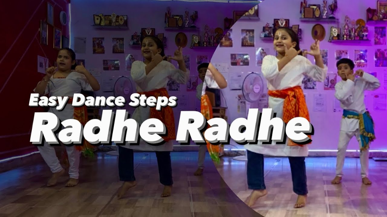 Radhe Radhe | Easy dance step | Janmashtami special Krishna dance video ...