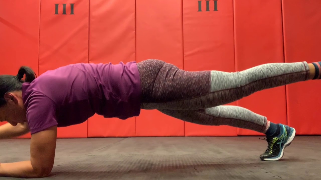 Rotating 2 point plank - YouTube