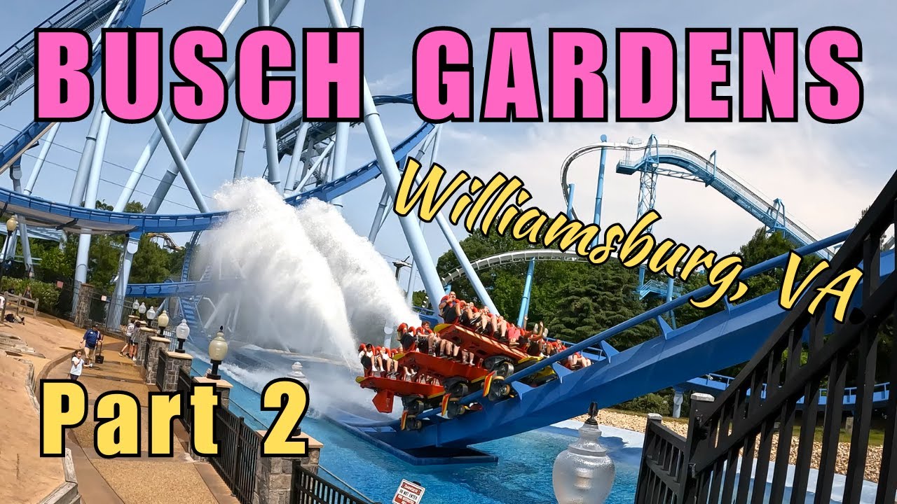 Busch Gardens, Williamsburg, Virginia-GRIFFON Roller coaster Part 2 of ...