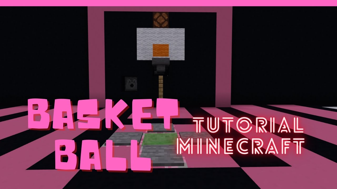 Basketball Build Tutorial Minecraft - YouTube
