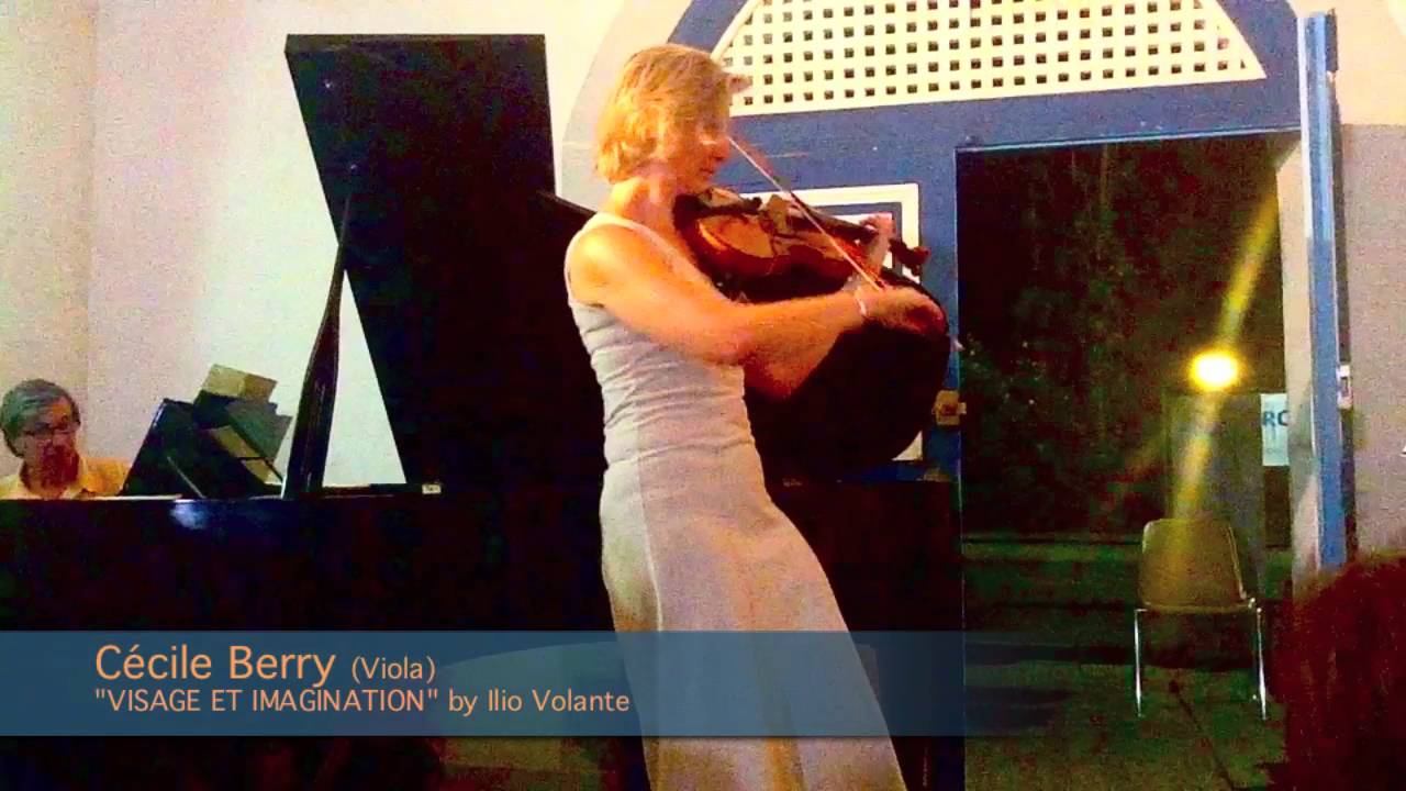 Guadelupe (FR) - Cécile Berry (Viola), "Visage et Imagination" by Ilio ...