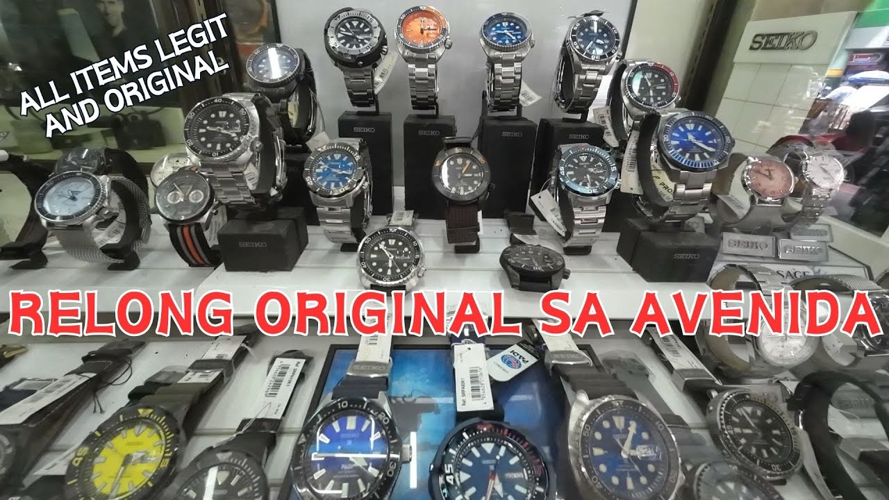 MGA LEGIT AT ORIGINAL NA RELO - YouTube