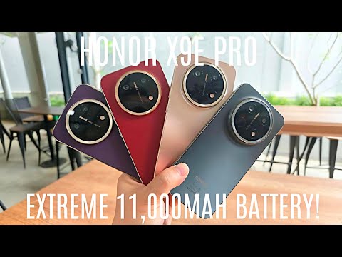 HONOR X9e Pro First Impression & Unboxing! 11,000mah Battery Beast and Superb Durability! What Else?