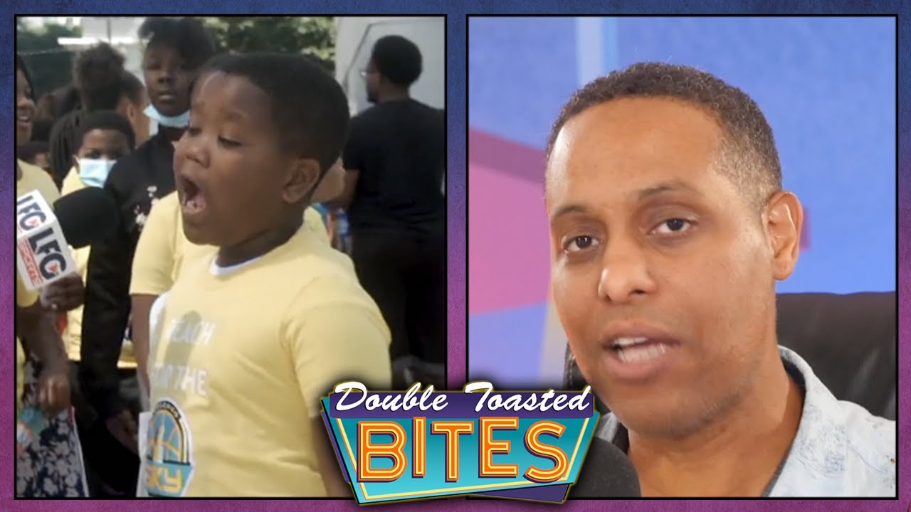 KID AT BASKETBALL GAME BEING WAY TOO HONEST | Double Toasted Bites ...