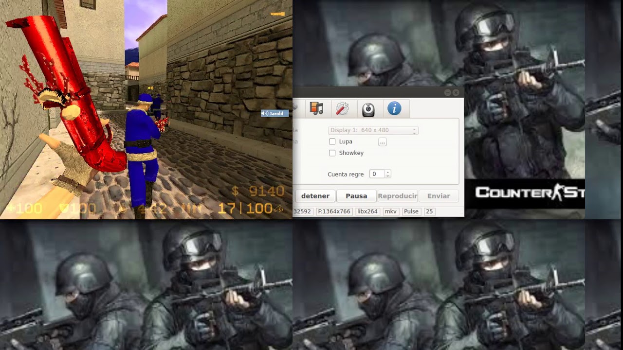 mod de navidad para counter strike 1.6 no steam - YouTube