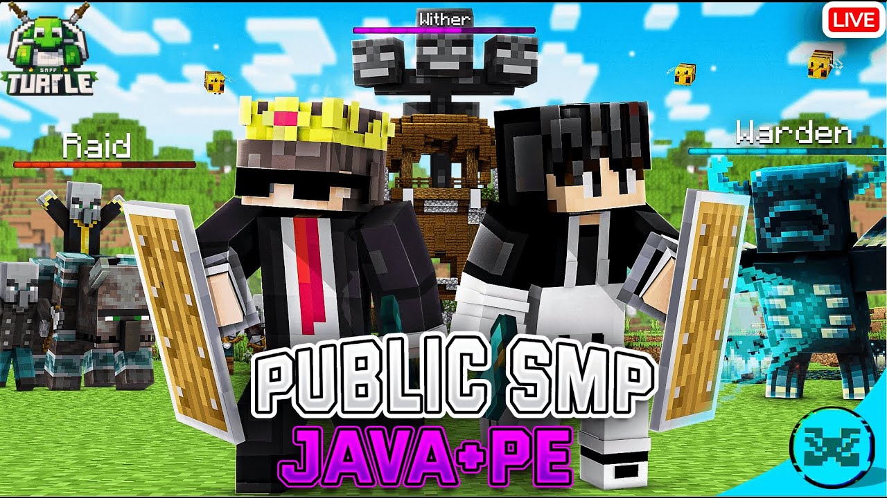 🛑 Playing in Turtle Smp Minecraft | Day - 1 ‪@YesSmartyPie @NotGamerFleet‬ #minecraftlive - YouTube