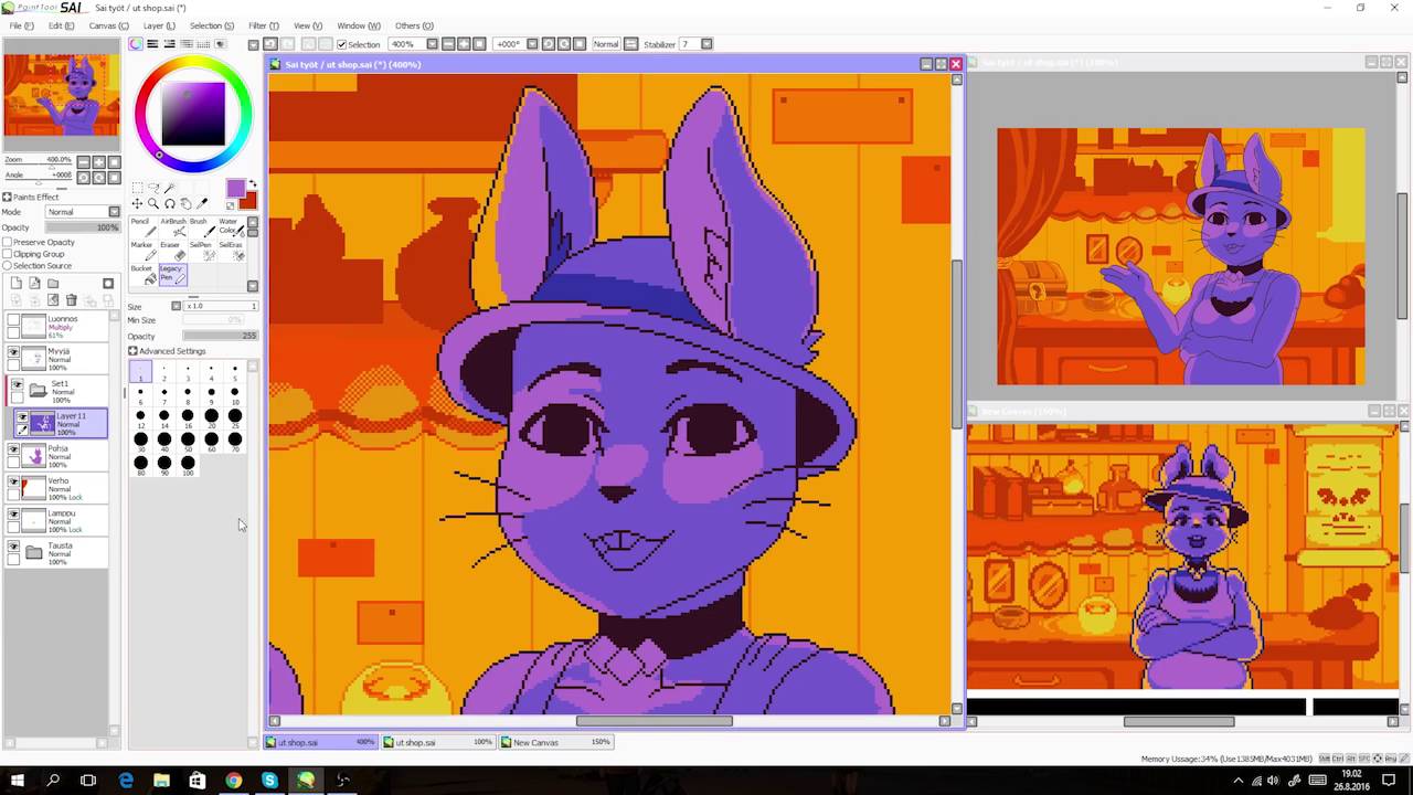 Welcome to my shop :UNDERTALE SPEEDPAINT: - YouTube