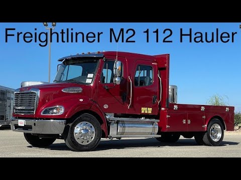 Freightliner M2 112 Custom Hauler - YouTube