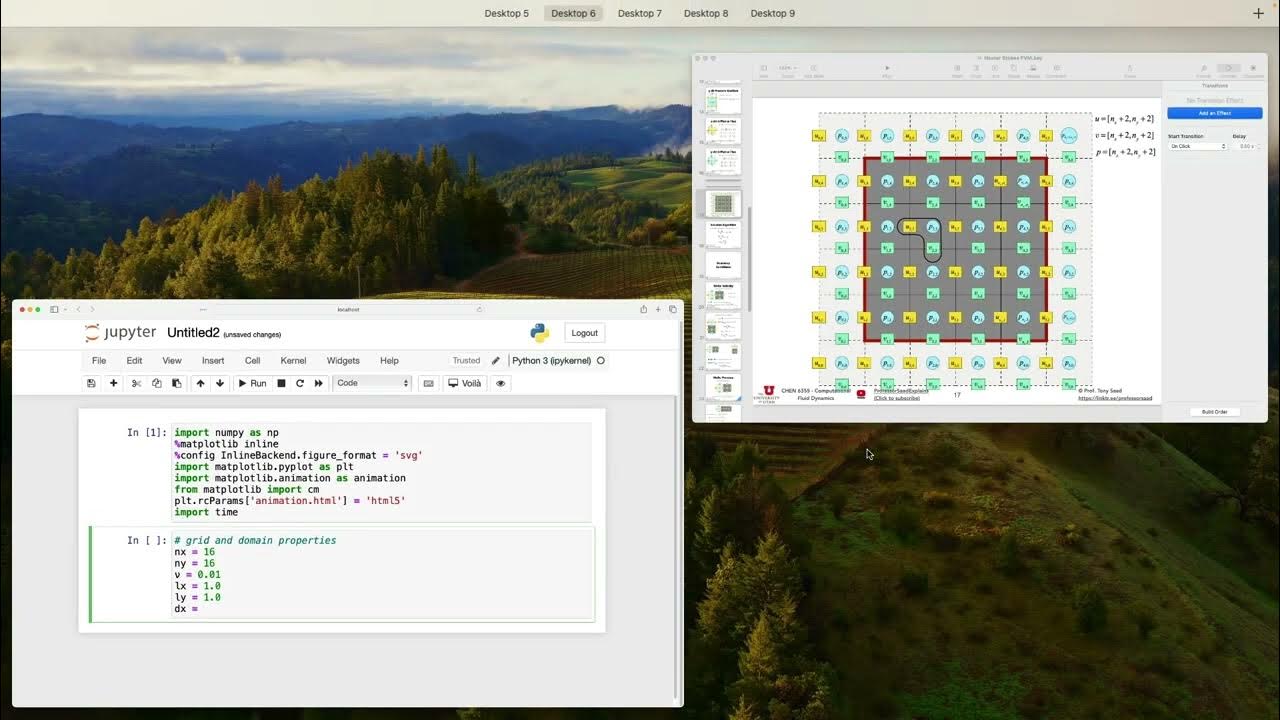 UCFD 2024 - Lecture 12: Finite Volume CFD Navier Stokes Staggered Code ...