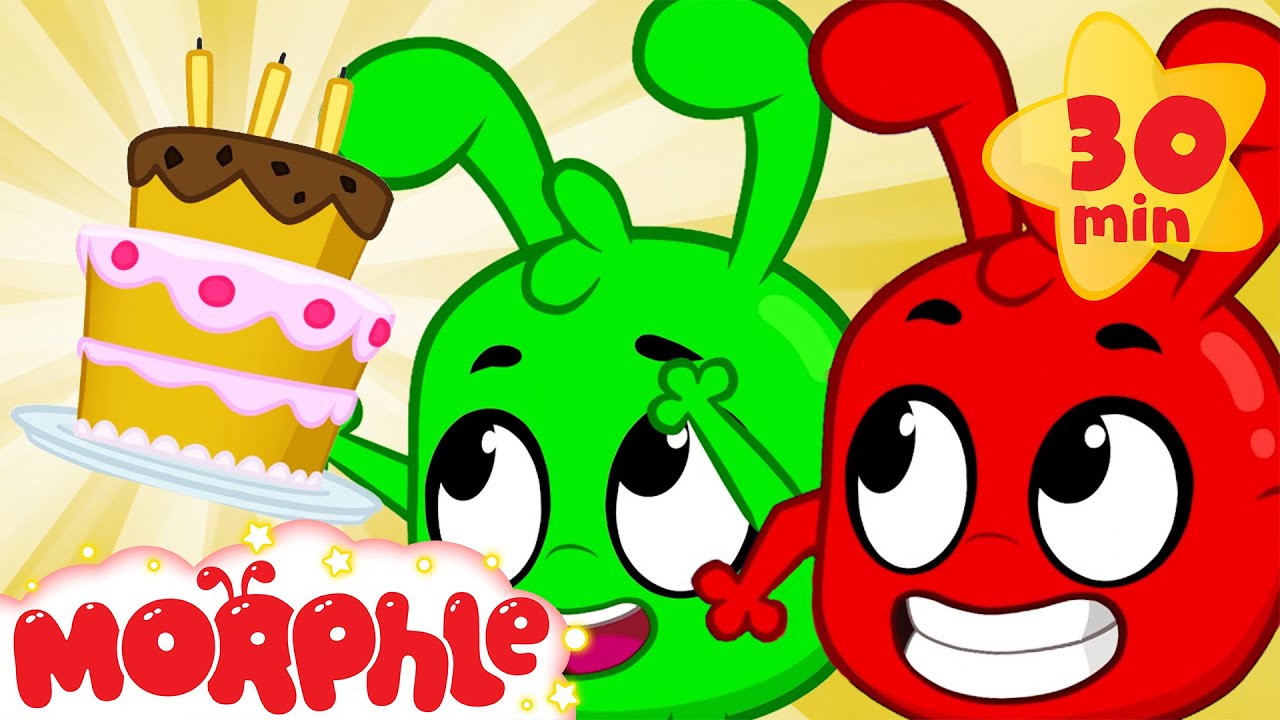 The Birthday Cake Chase - Morphle vs Orphle | BRAND NEW | Cartoons for ...