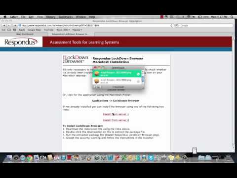 Lock Down Browser Tutorial - YouTube
